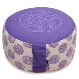 Yogishop Kissen Herren Gr&ouml;&szlig;e one size beige / violettblau
