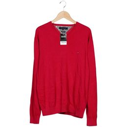 Tommy Hilfiger Pullover Herren Gr&ouml;&szlig;e XXL Second Hand rot