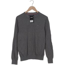 Tommy Hilfiger Pullover Herren Gr&ouml;&szlig;e M Second Hand grau