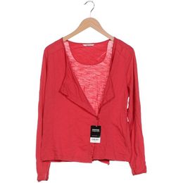 Sandwich Strickjacke Damen Gr&ouml;&szlig;e XL Second Hand rot