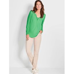 GOLDNER Bluse Damen Größe S/M grün