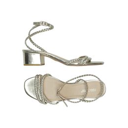ABOUT YOU Sandalen Damen Gr&ouml;&szlig;e 38 Second Hand silber
