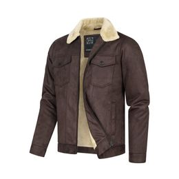 INDICODE Jeans Between-Season Jacket 'INWoodleys' male Brown size S