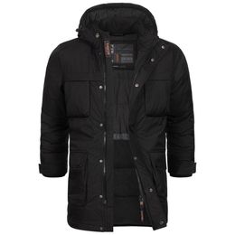 INDICODE JEANS Winterjacke 'INTardil' Herren Größe XXL schwarz