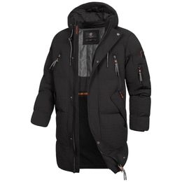 INDICODE JEANS Winterjacke 'INLondoy' Herren Größe L schwarz