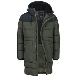 INDICODE Jeans Winter Coat 'INKenter' male Green size XXL