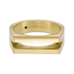Fossil Ring Herren Gr&ouml;&szlig;e 64 gold