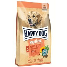 Happy Dog NatureCroq Lachs &amp, Reis 11 kg Trockenfutter fÃ¼r Hunde