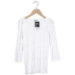 United Colors Of Benetton Langarmshirt Damen Größe XS Second Hand weiß