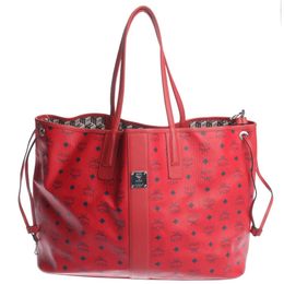MCM Shopper Damen Größe One Size Second Hand rot