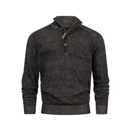 INDICODE JEANS Pullover 'INRajas' Herren Gr&ouml;&szlig;e XL schwarz