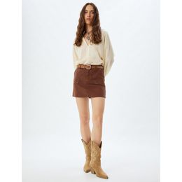 KOTON Skirt female Brown size 44