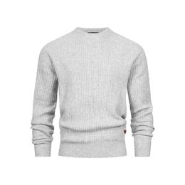 INDICODE Jeans Sweater 'INPeace' male Grey size XXL