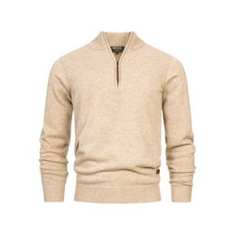 INDICODE JEANS Pullover Herren Größe S beige