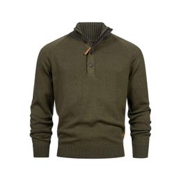 INDICODE Jeans Sweater 'INRajas' male Green size XXL