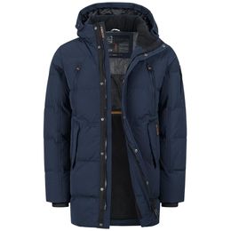 INDICODE Jeans Winter Coat 'INBoulton' male Blue size XL