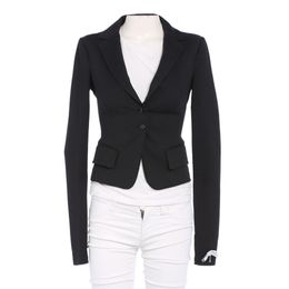 Patrizia Pepe Blazer Damen Gr&ouml;&szlig;e XS Second Hand schwarz