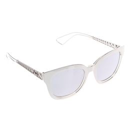 Dior Sonnenbrille Damen Gr&ouml;&szlig;e One Size Second Hand silber