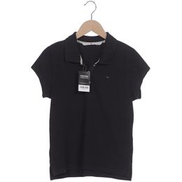 Tommy Hilfiger Poloshirt Damen Größe XL Second Hand schwarz
