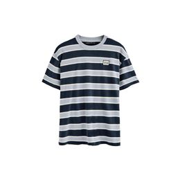 Polo Club T-Shirt Herren Größe XXL navy / pastellblau / weiß