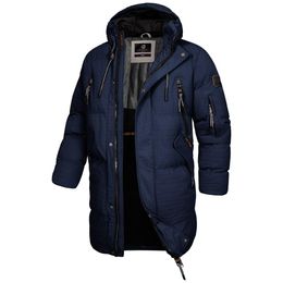 INDICODE Jeans Winter Coat 'INLondoy' male Blue size XXL