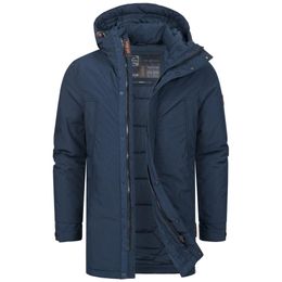 INDICODE Jeans Winter Jacket 'INBenyot' male Blue size M