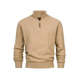 INDICODE JEANS Pullover 'INTrax' Herren Größe L beige
