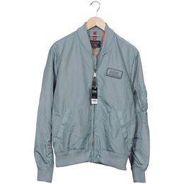 Alpha Industries Jacke Herren Größe L Second Hand hellblau