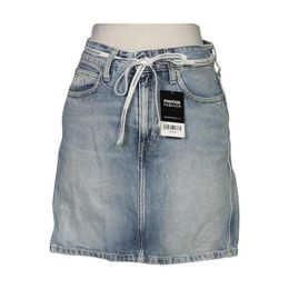 Calvin Klein Jeans Rock Damen Größe XS Second Hand hellblau