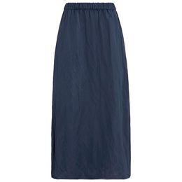 Gina Damen Satinrock im Crinkle-Look