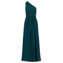 Adrianna Papell Langes Abendkleid Damen Gr&ouml;&szlig;e 34 dunkelgr&uuml;n Winterkleid