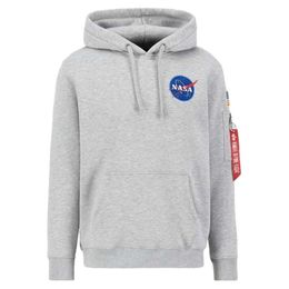 Alpha Industries Sweatshirt 'Space Shuttle' male Grey size S