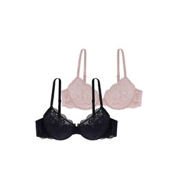 Dorina Bra 'Rosa 2er Pack' female Mixed colors size 90
