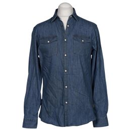 Jack & Jones JACK & JONES Hemd Herren Gr&ouml;&szlig;e M Second Hand blau