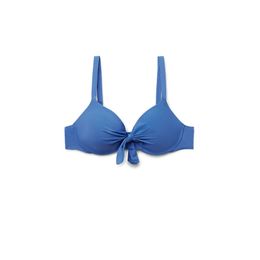 CALZEDONIA Bikinitop Damen Größe 85/95 blau