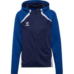 Hummel Sportsweatjacke 'LEAD 2.0' Damen Gr&ouml;&szlig;e XXL blau / marine / wei&szlig;