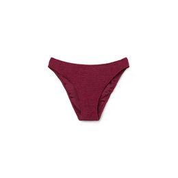 CALZEDONIA Bikinihose 'CRINKLE WAVES' Damen Gr&ouml;&szlig;e XS bordeaux