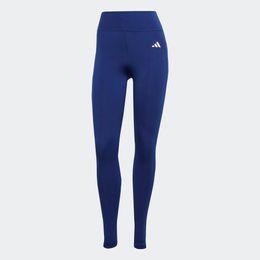 adidas Performance Sporthose 'Opt Ess' Damen Größe S dunkelblau / weiß