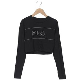 Fila Langarmshirt Damen Gr&ouml;&szlig;e S Second Hand schwarz