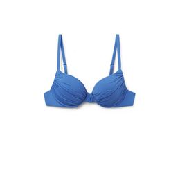 CALZEDONIA Bikinitop 'INDONESIA' Damen Größe 80/90 blau