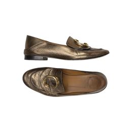 Chlo&eacute; Chlo&eacute; Halbschuh Damen Gr&ouml;&szlig;e 38 Second Hand gold