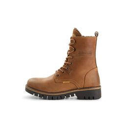 Camel Active Stiefelette aus echtem Leder Damen Größe 40 braun Winterschuhe