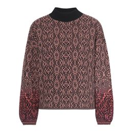 IVKO Pullover Damen Größe XL hellrot / schwarz