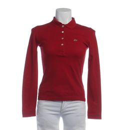 Lacoste Shirt langarm Damen Gr&ouml;&szlig;e XS Second Hand rot