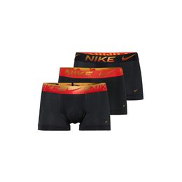 NIKE Underwear Boxershorts 'Everyday Essential' Herren Größe L goldgelb / rot / schwarz