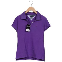 Tommy Hilfiger Poloshirt Damen Größe M Second Hand lila