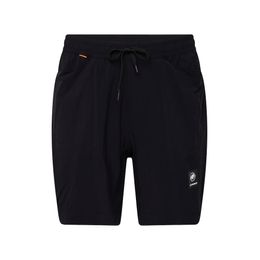 Mammut Outdoorshorts 'Massone' Herren Größe XS orange / schwarz / weiß