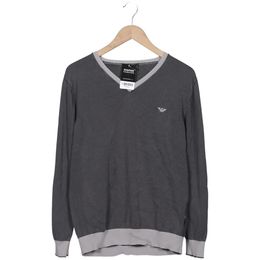 Emporio Armani Pullover Herren Größe L Second Hand grau