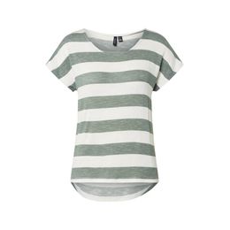 Véro Moda VERO MODA T-Shirt Damen Größe XL grünmeliert / weiß