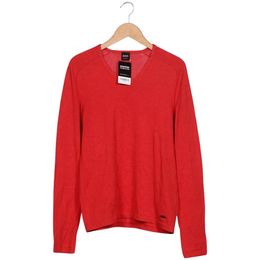 BOSS Pullover Herren Gr&ouml;&szlig;e M Second Hand rot